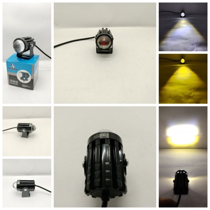 2 Color Mini LED D2 Laser Shooting Light/Super Bright Foglamp Spotlight ...