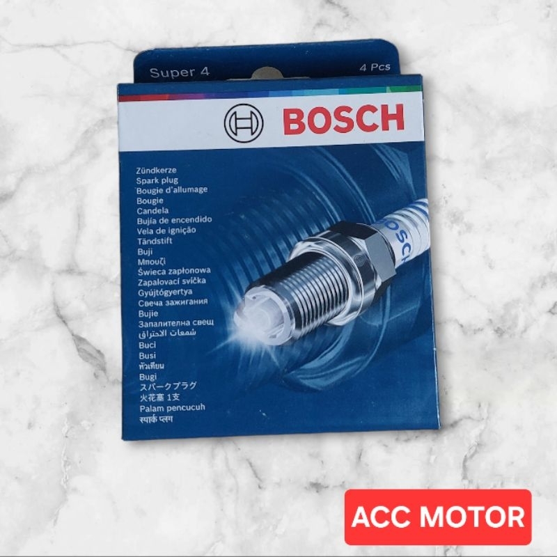 Daihatsu Xenia Taruna Feroza Espass YRV Spark Plug- BOSCH SUPER Leg 4 FR78X | Shopee Philippines
