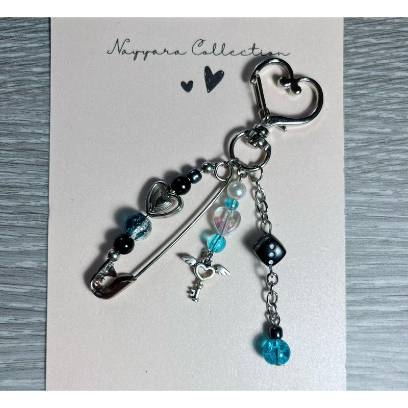 Safety Pin keychain by Nayyara Collections | Shopee Philippines
