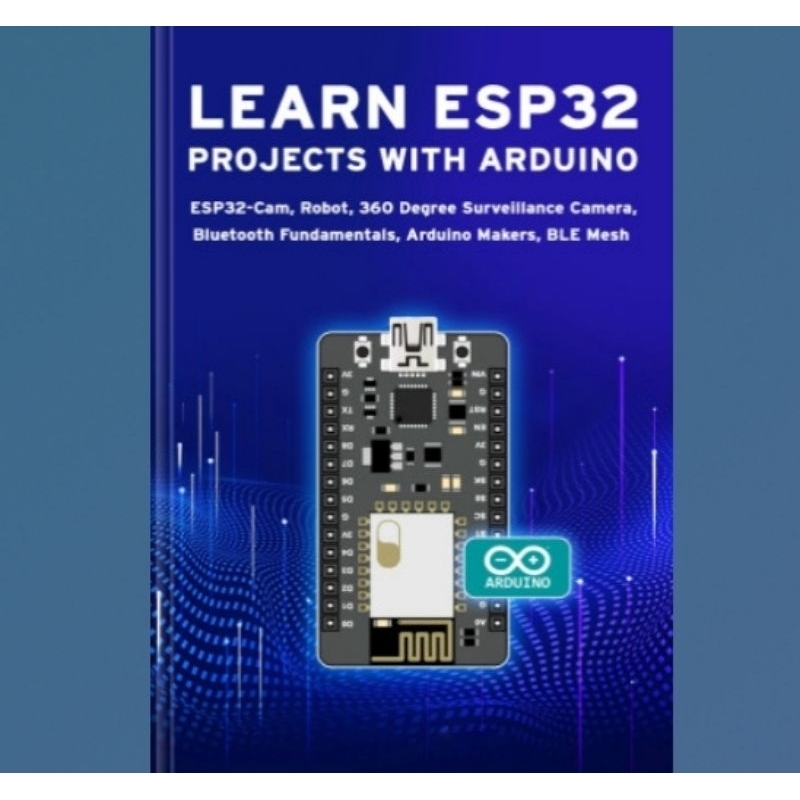 Book Learn Esp32 Projects With Arduino Esp32 Cam Robot 360 Degree Surveillance Camera 9928