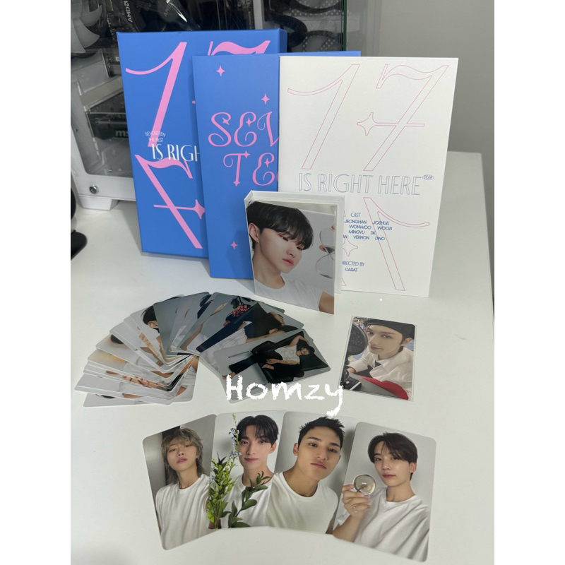Seventeen BEST ALBUM 17 IS RIGHT HERE DEAR VERSION UNSEALED HOSHI JUN THE8 MINGYU DK JEONGHAN ...