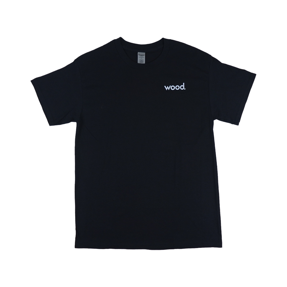 Tshirt Wood Tee Logo Black Official Merchandise | Shopee Philippines