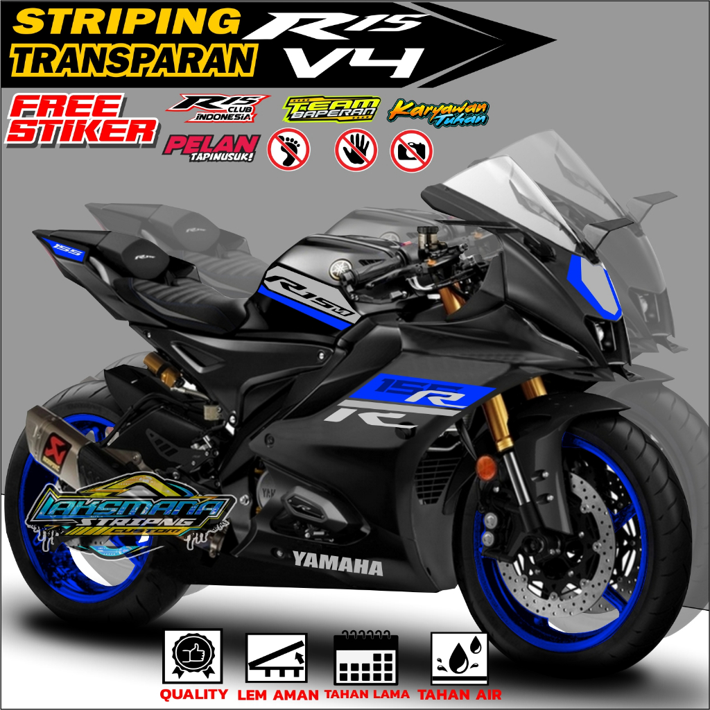 STRIPING R15 V4 STICKERS R15 COLOR VARIANTS | Shopee Philippines