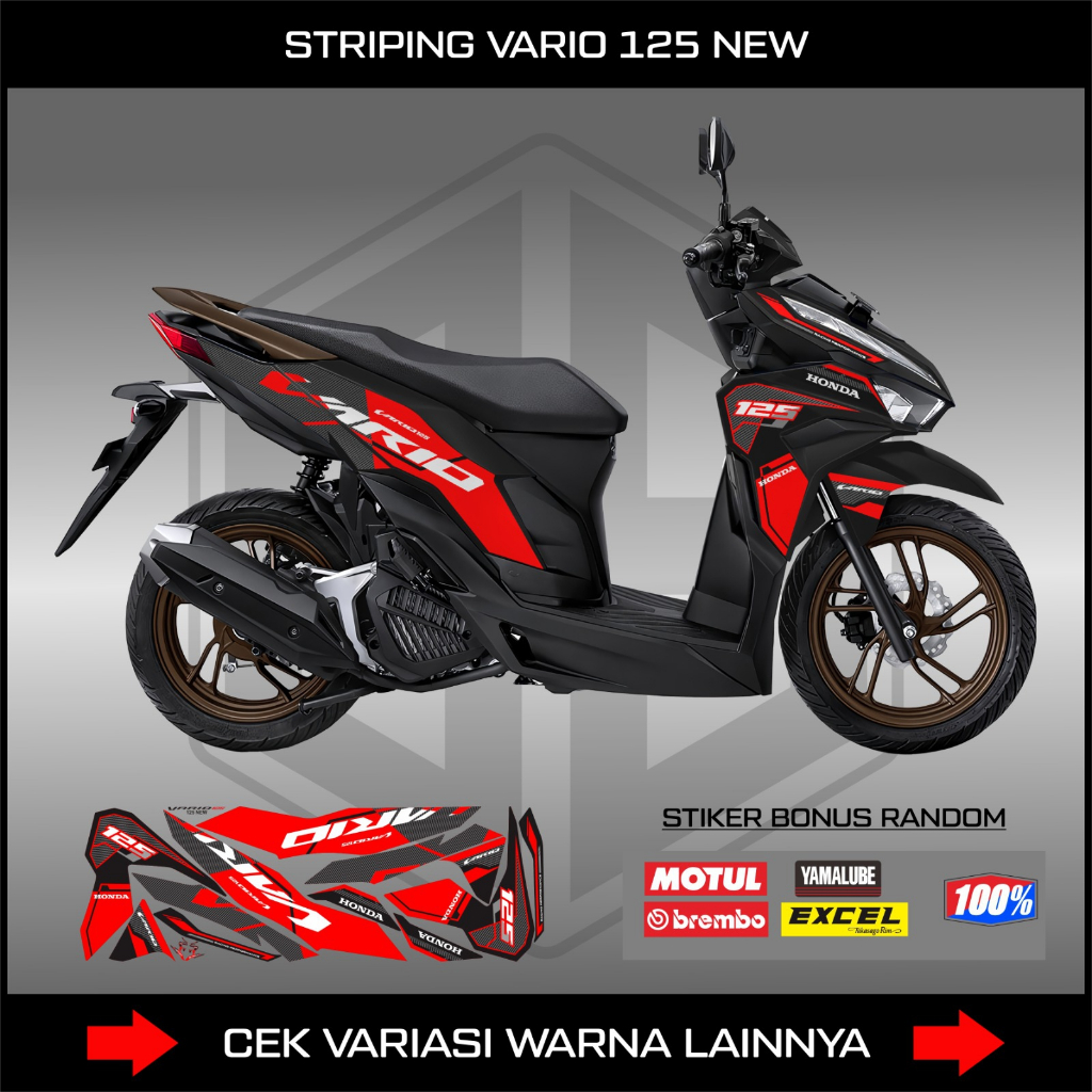 Striping VARIO 125 NEW 2022 2024 CUSTOM MALAYSIA GRAPHICS / THAILAND ...
