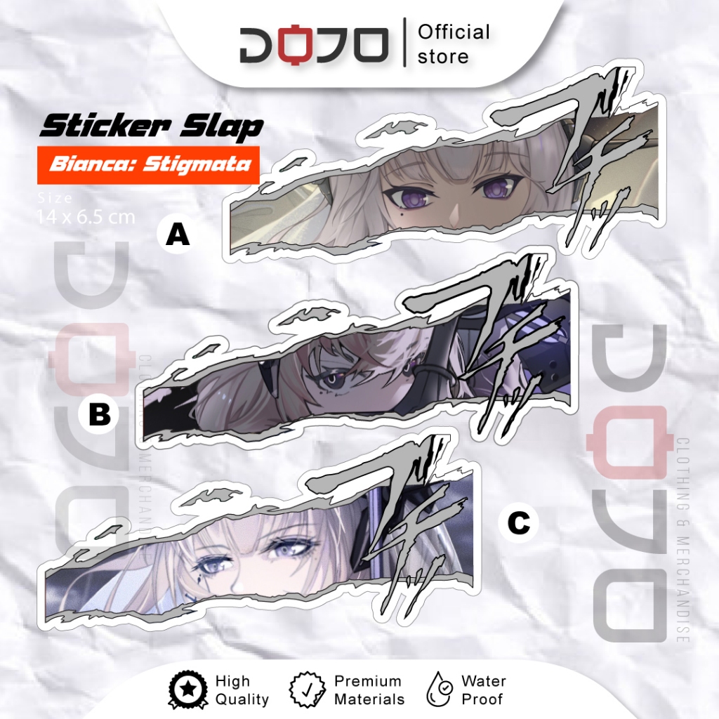 Sticker VINYL puning gray raven PGR Bianca Stigmata motorbike car ...