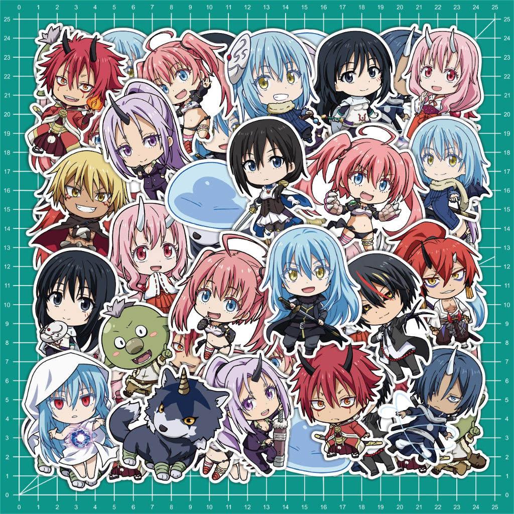 Tensura Anime Sticker Collection - Tensei shitara Slime Datta Ken ...