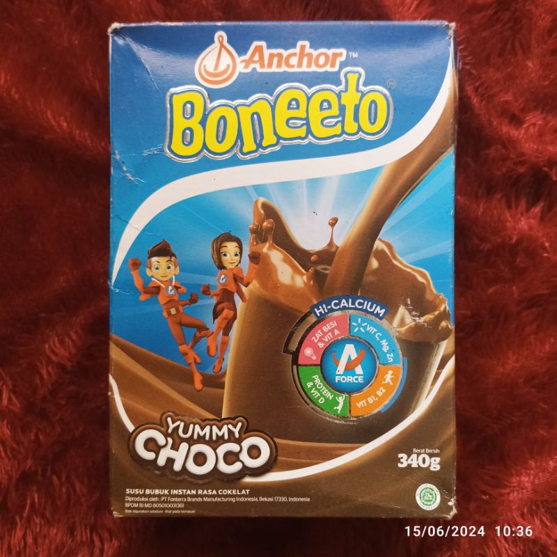 Anchor Boneeto Chocolate 340gr (DUS DENT) | Shopee Philippines