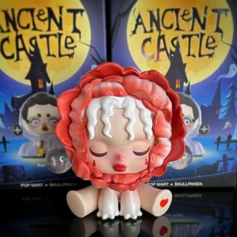 Pop Mart Skullpanda Ancient Castle series Bloody Rose | Shopee Philippines