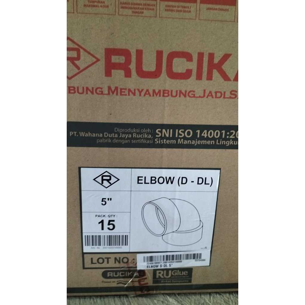 Keni 5 Inch RUCIKA D ELBOW RUCIKA D 5'' | Shopee Philippines