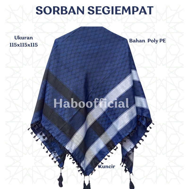 ALL-IN-ONE TURBAN TURBAN/ FOR UMRAH HAJI IMAMAH TURBAN PAIR BLACK ...