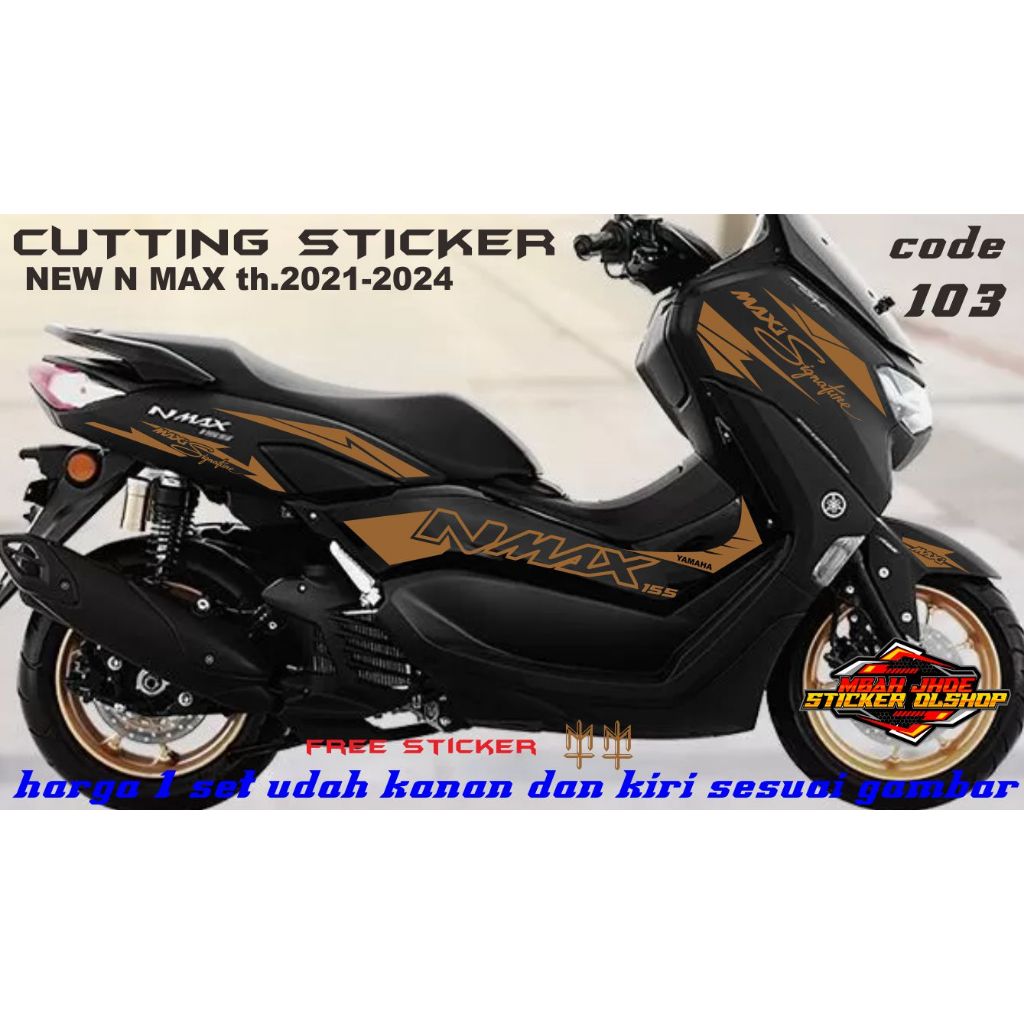 NEW N MAX CUSTOM STICKER | Shopee Philippines