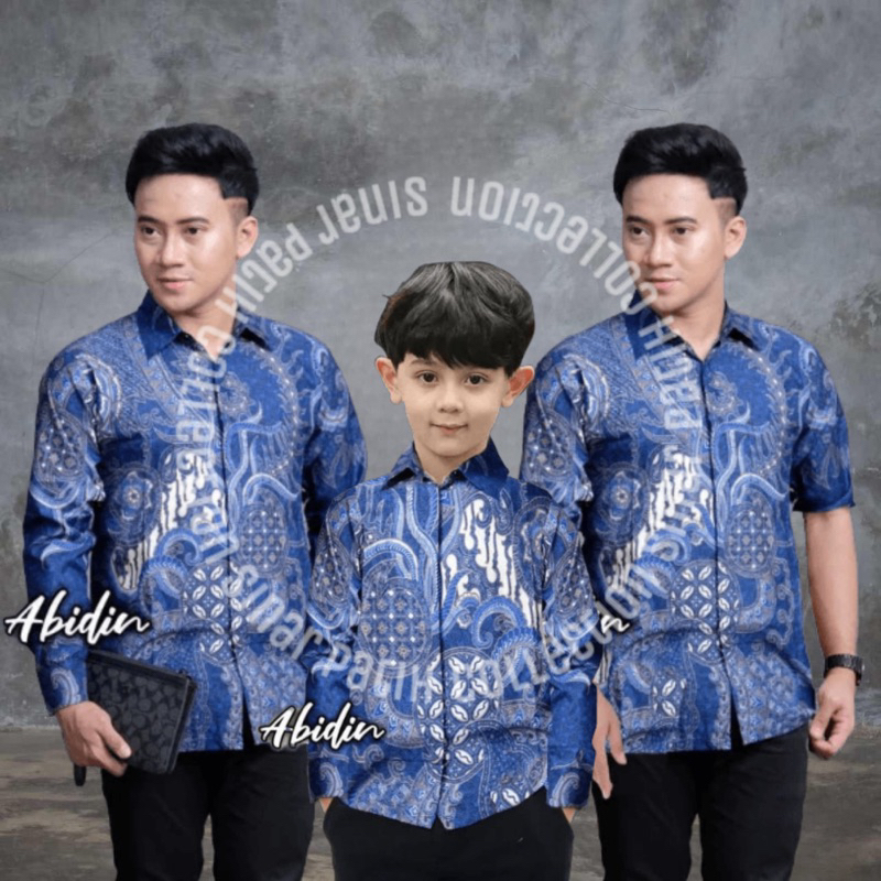 MERAH Sinarpatih New Collection Couple sweet || Couple Batik Father And ...