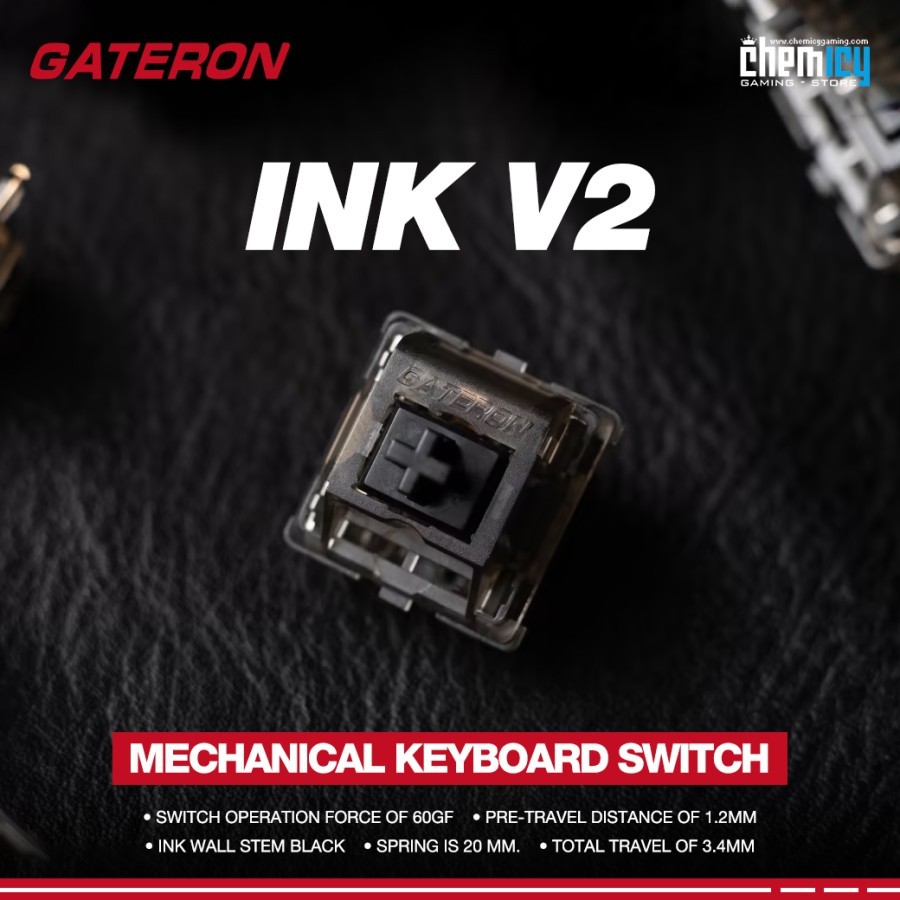 Gateron Ink Black V2 Switch | Shopee Philippines