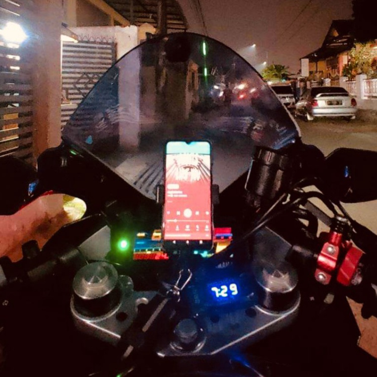 Holder Hp R15 V2 V3 V4 R25 Nmax Aerox Vario Beat Scoupy Etc Code O6G4 ...