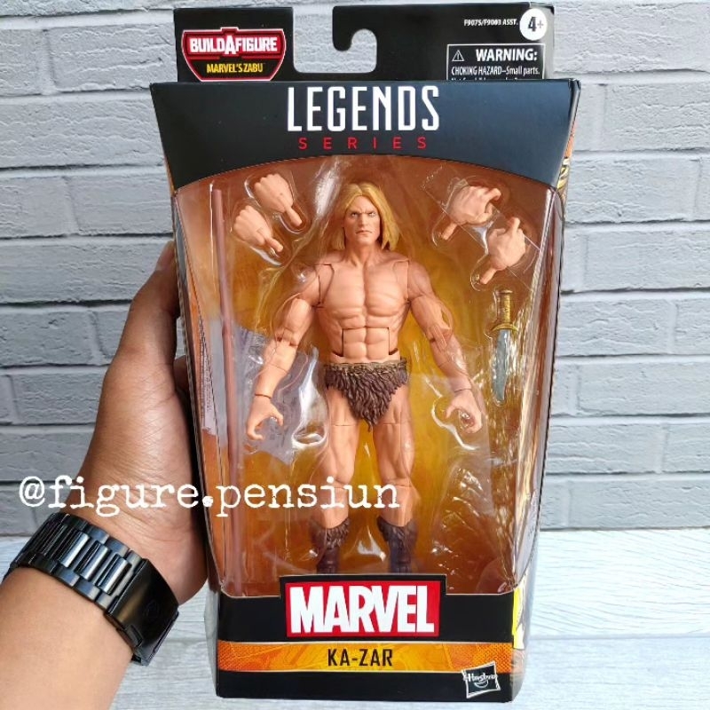 Marvel LEGENDS KA-ZAR ZABU WAVE KAZAR ACTION FIGURE ORIGINAL | Shopee ...