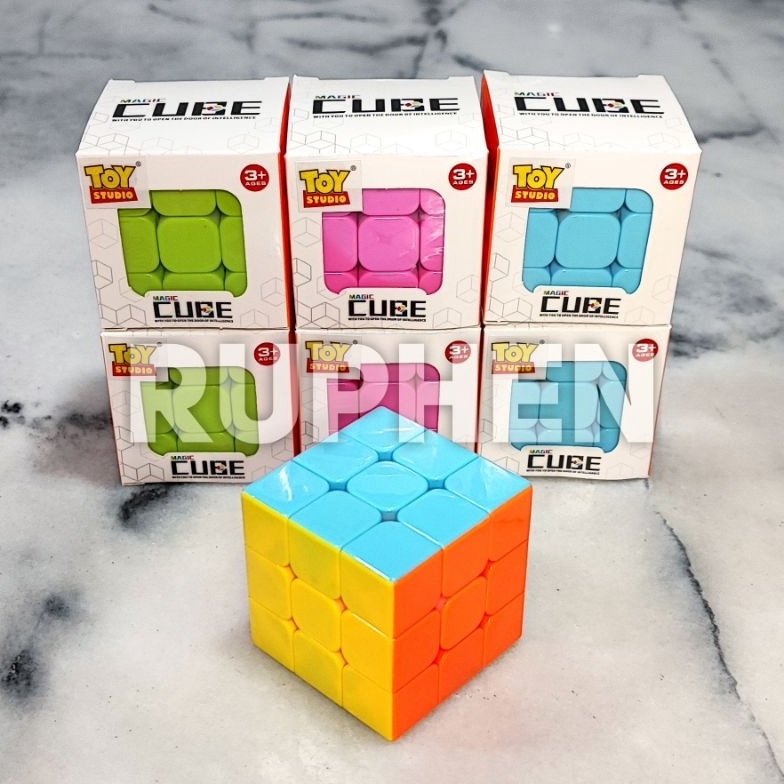 Code K75T Rubik 3x3 Intermediate 56mm Glossy Bright Color Shiny ...