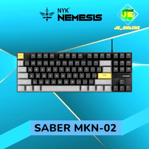 Tkl NYK Nemesis SABER MKN-02. Removable Mechanical Keyboard | Shopee ...