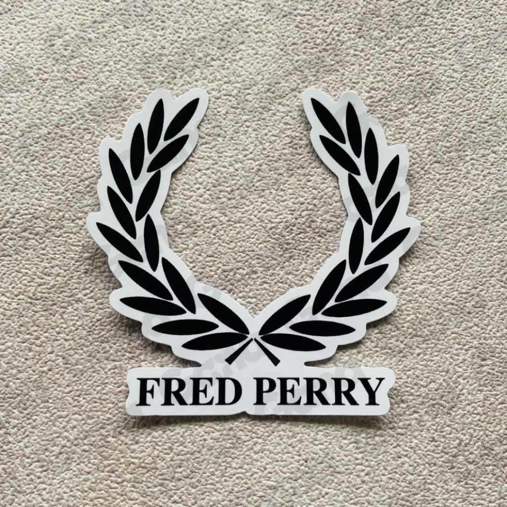 Sticker Brand Logo Fred Perry Casual Ultras Hooligans Football Sticker ...