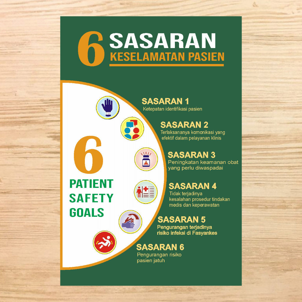 Poster Stickers 6 EXPERTS on Patient Safety | UGD Poster Sticker ...