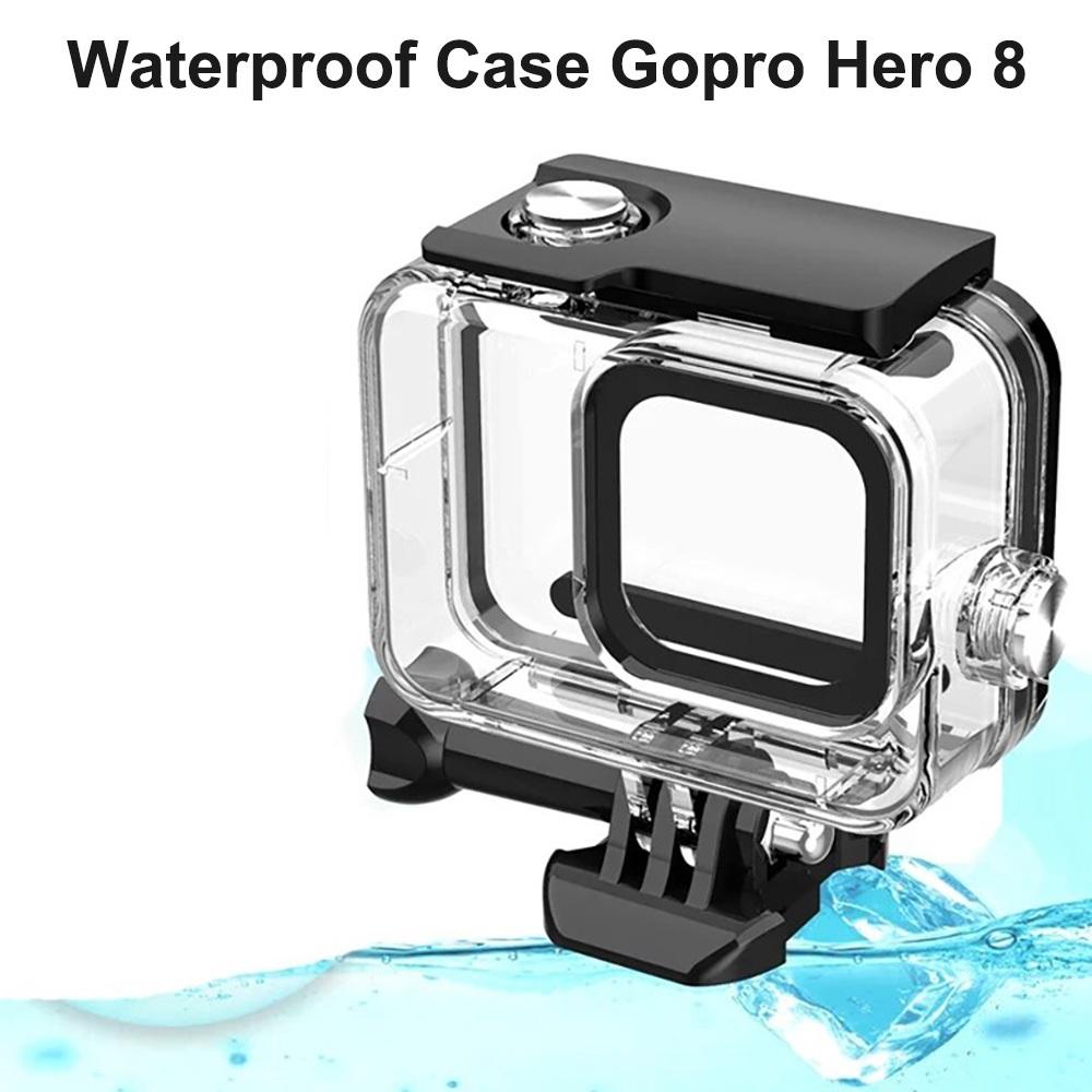 For Gopro Hero 8 Waterproof Case Gopro8 Housing underwater Camera ...