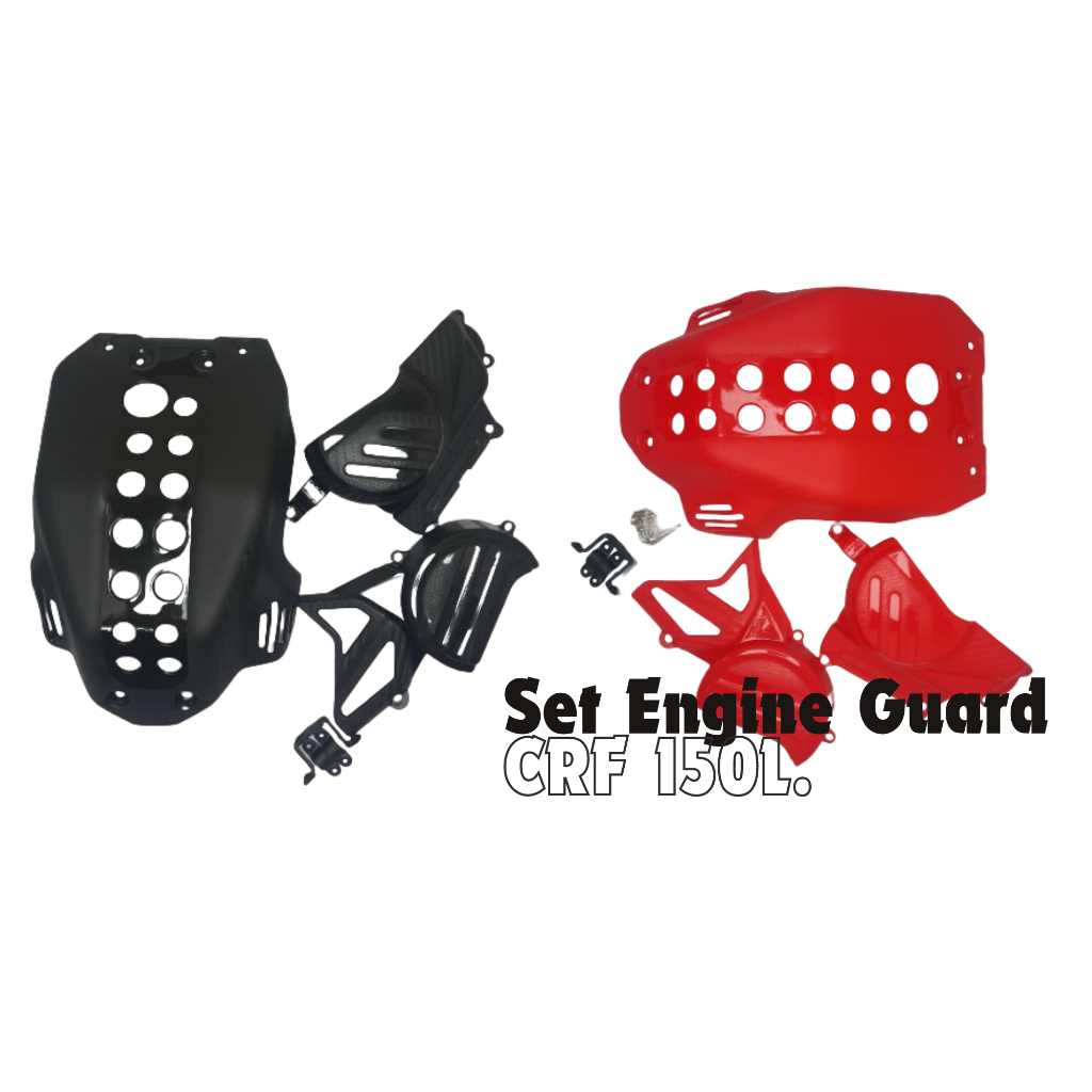 MESIN CRF 150L engine guard SET / CRF150 L engine guard cover / CRF150L ...