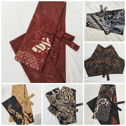 Newest Women's Belts Accessories Kebaya Batik Motif Obi Belt Kebaya ...