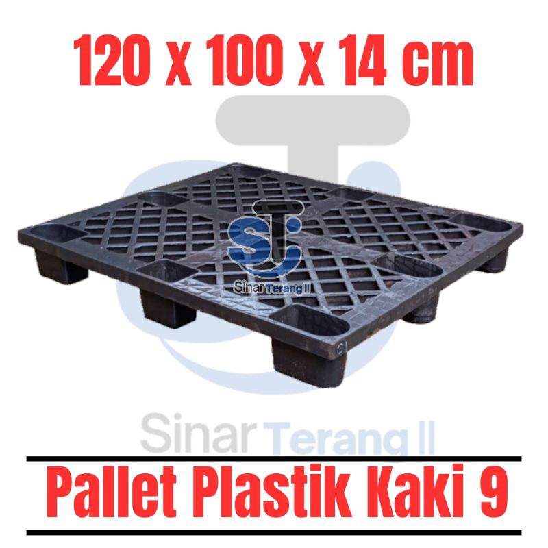 Plastic Pallets 9 Legs Plastic Pallets 120x100x14cm Plastic Pallets for ...