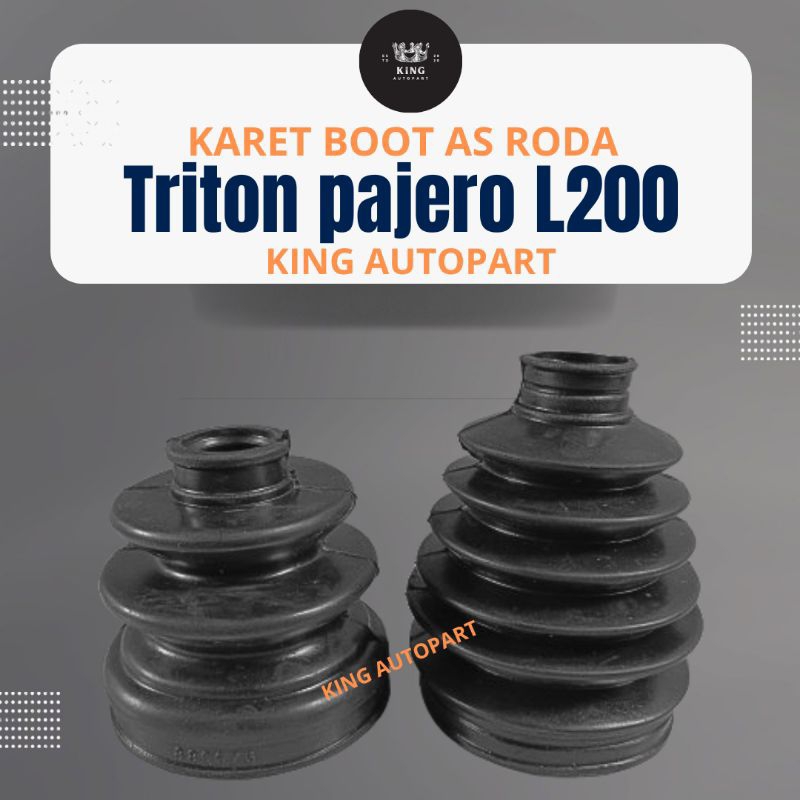 Rubber boot Axle cv joint kokel mitsubishi L200 pajero triton | Shopee ...