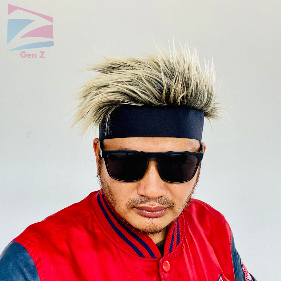 Naruto bts Retro Hip-Hop Style Short Korean Hair Wig Hat/Short Korean ...
