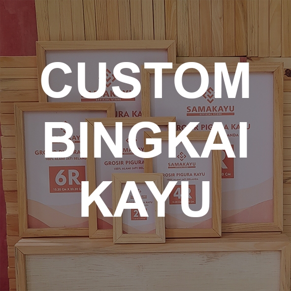 KAYU Pine Wood Frame 31,5 X 31,5 CM | Shopee Philippines