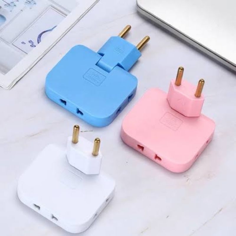 Power Socket Plug in Folding Socket 3 in 1 Folding Plug Plug | Shopee ...
