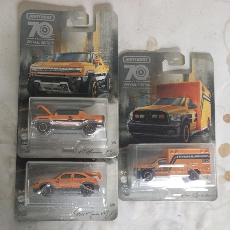 Matchbox special edition 70th anniversary | Shopee Philippines