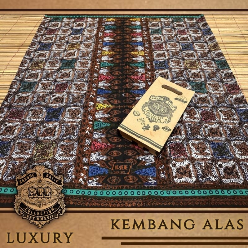 Ree sogan batik Sarong (batik Blue coletan) | Shopee Philippines