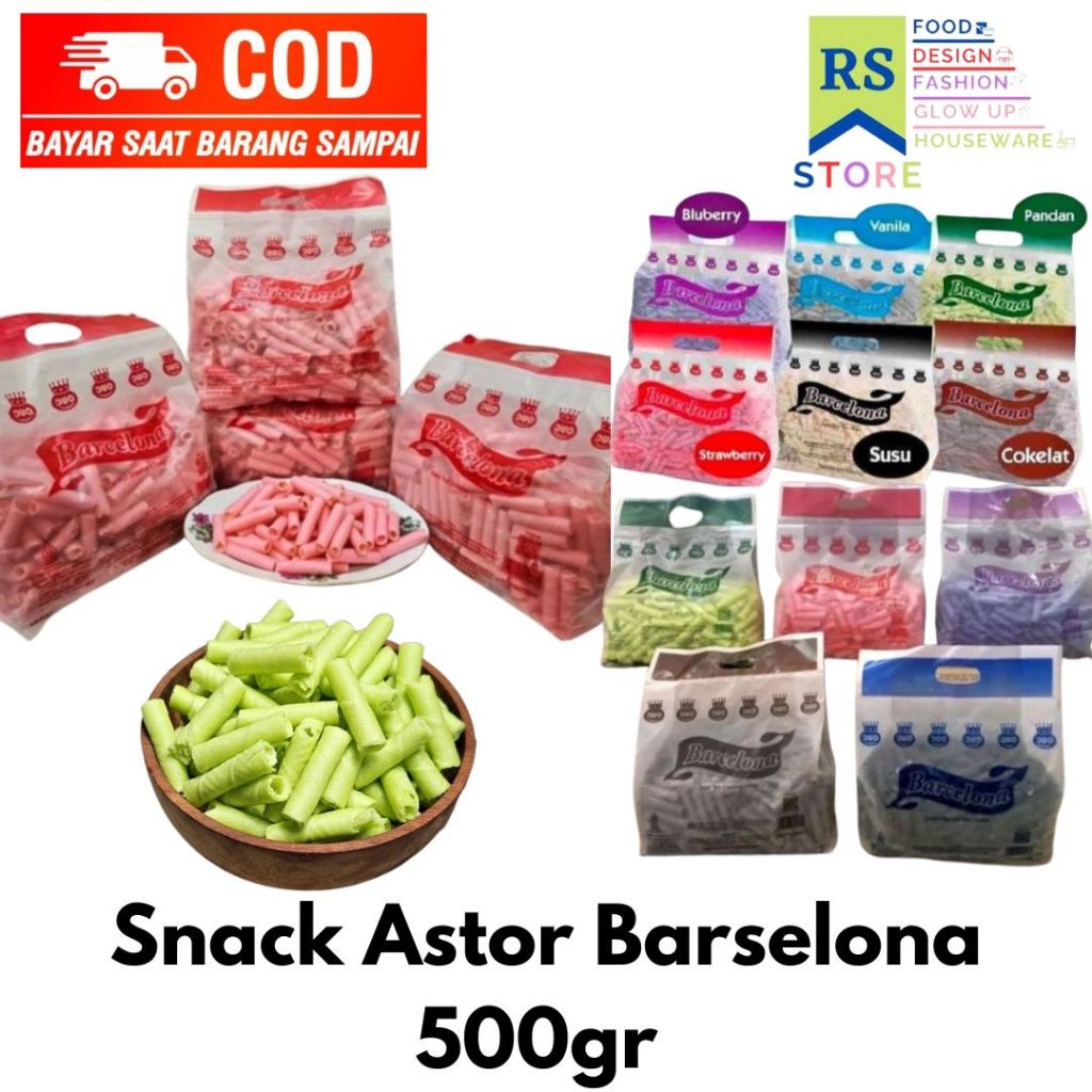 Barcelona Wafer 500 Gram Packaging / Barcelona Wafer 1/2 Kg / Barcelona ...