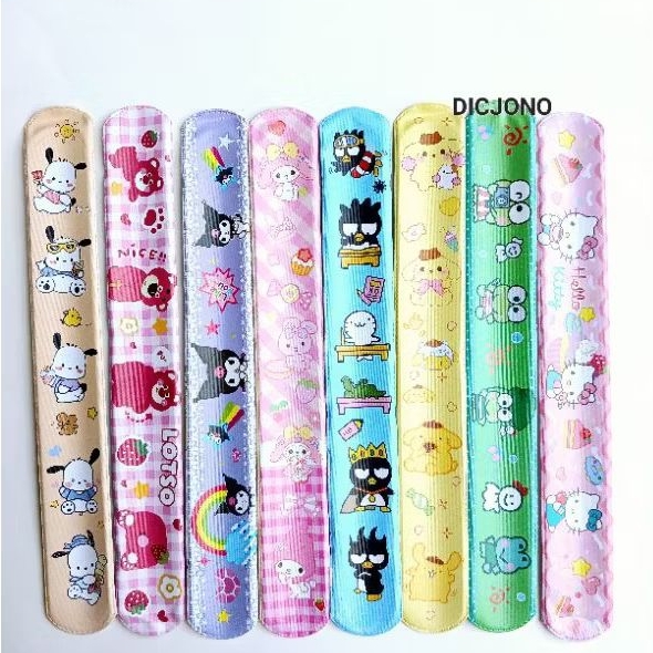 Old School Toys Ruler Bracelet/Sanrio Lotso Snap Bracelet | Shopee ...