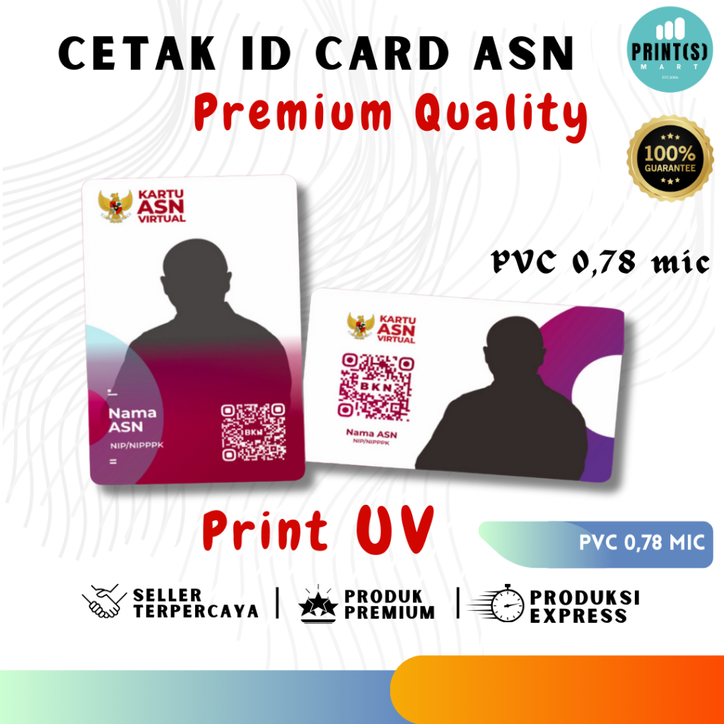 Print ASN Virtual Premium Quality ID Card (Print UV) | Shopee Philippines