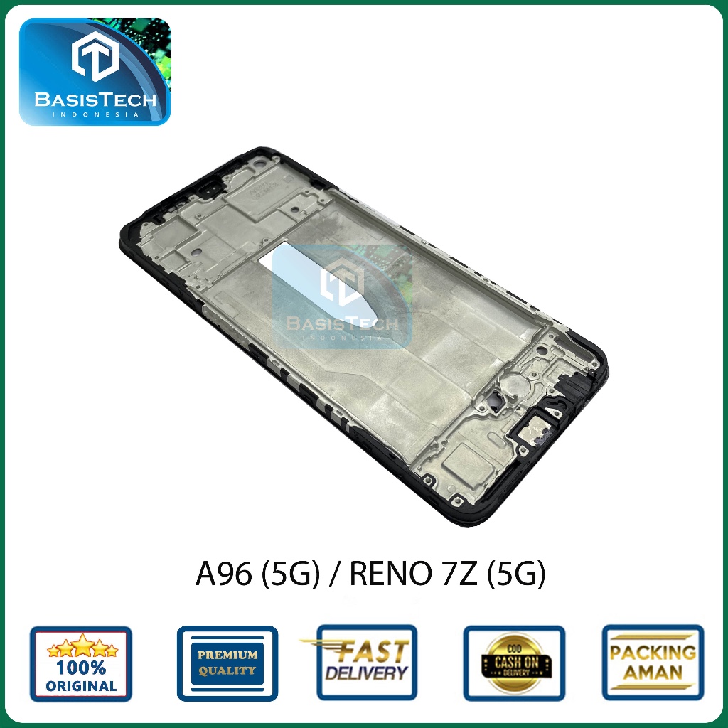 Oppo A96 5G LCD COATING FRAME - RENO 7Z 5G ORIGINAL QUALITY | Shopee ...