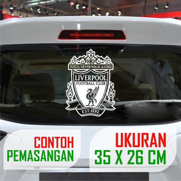 Liverpool Car Cutting Sticker Logo Glass Sticker Cool Body Sticker ...