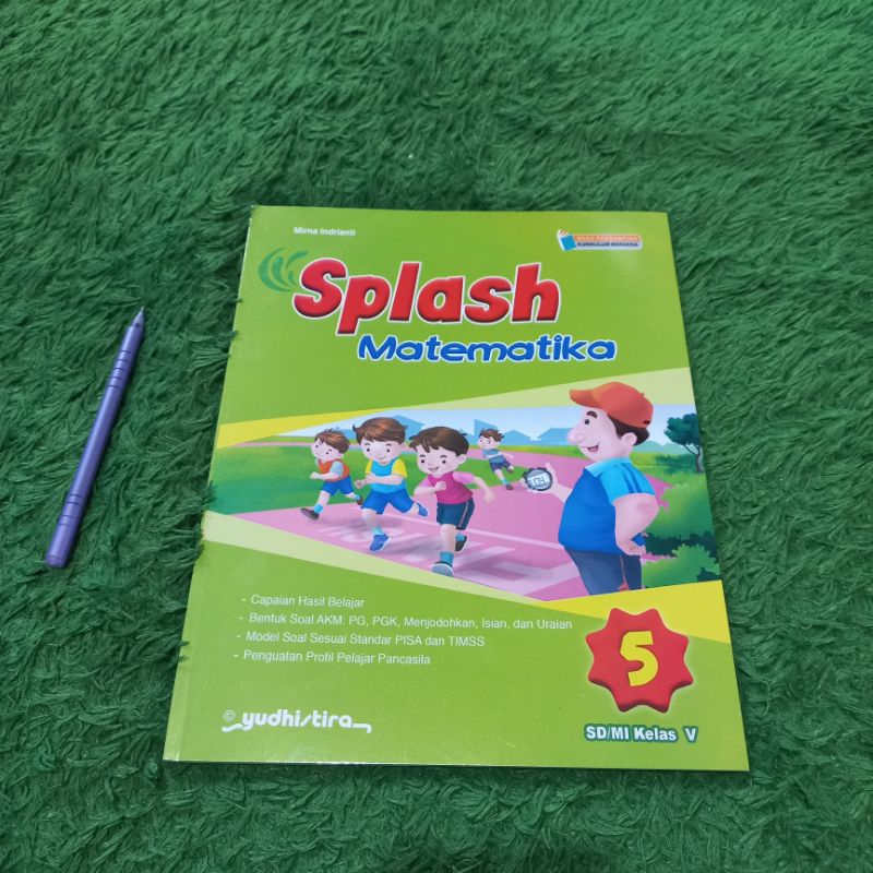Original Book SPLASH Mathematics Grade 5 SD/MI MERDEKA Curriculum ...