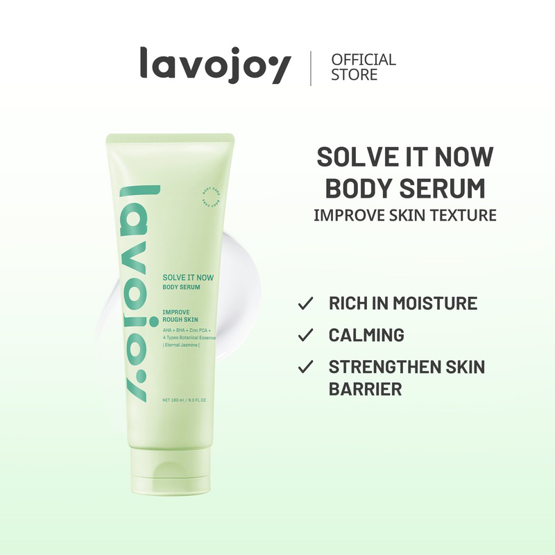 Original LVJ lavojoy Solve It Now Body Serum 180ml | Lotion For ...