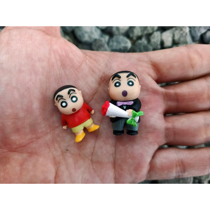 Action figure Toys nohara shinosuke shinchan mini figure | Shopee ...