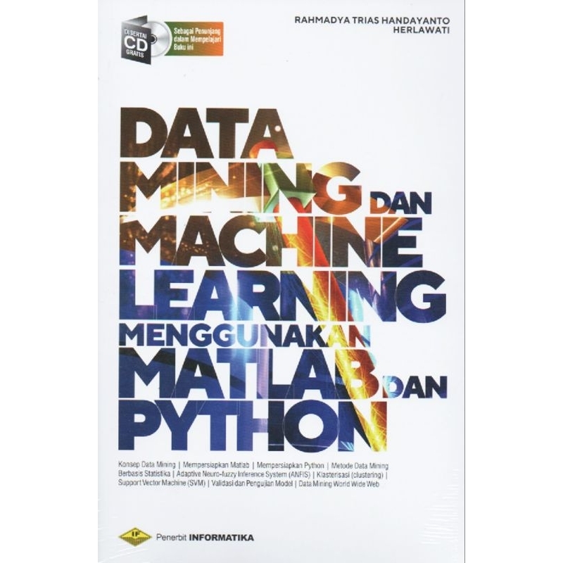 Data Mining Book And Learing Machine Using Matlab And Python Shopee 4195