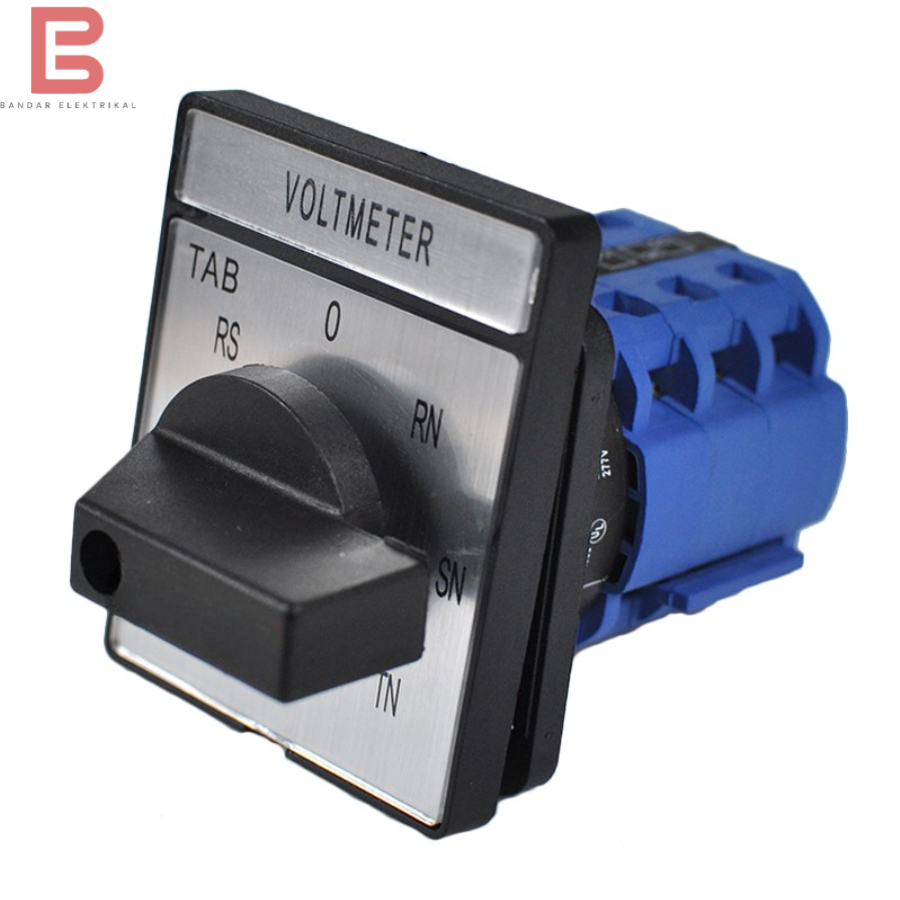 Selector Switch Volt Meter / Voltmeter 7 Position TAB CA10-A007 ...