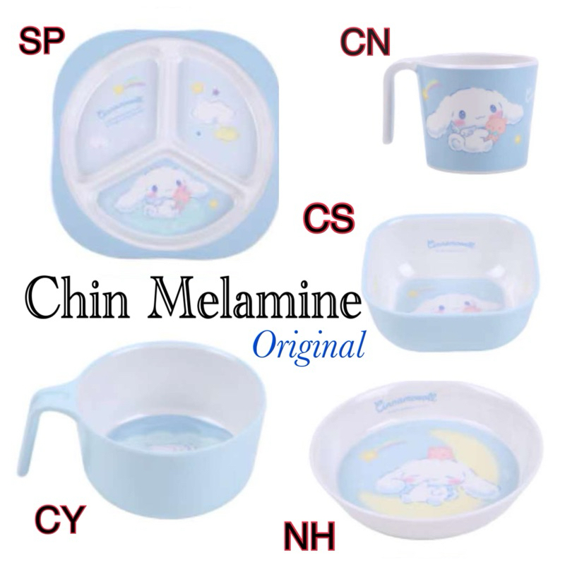 Melamine Cinnamoroll Series Melamine Cinnamoroll Plate Bowl | Shopee ...