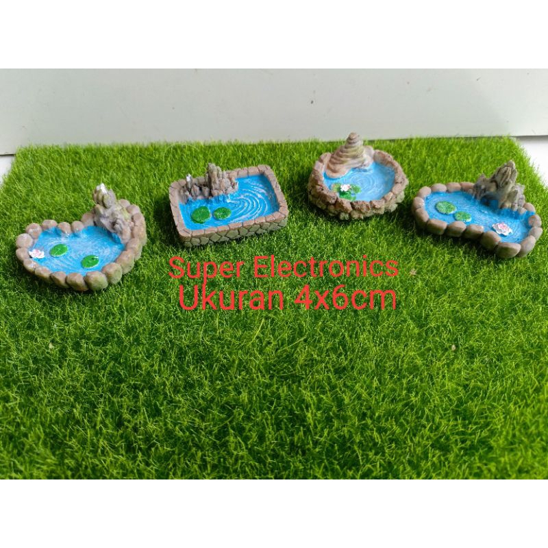 Miniature Pool 4x6cm Diorama Pool Studio Model Miniature Project Model ...