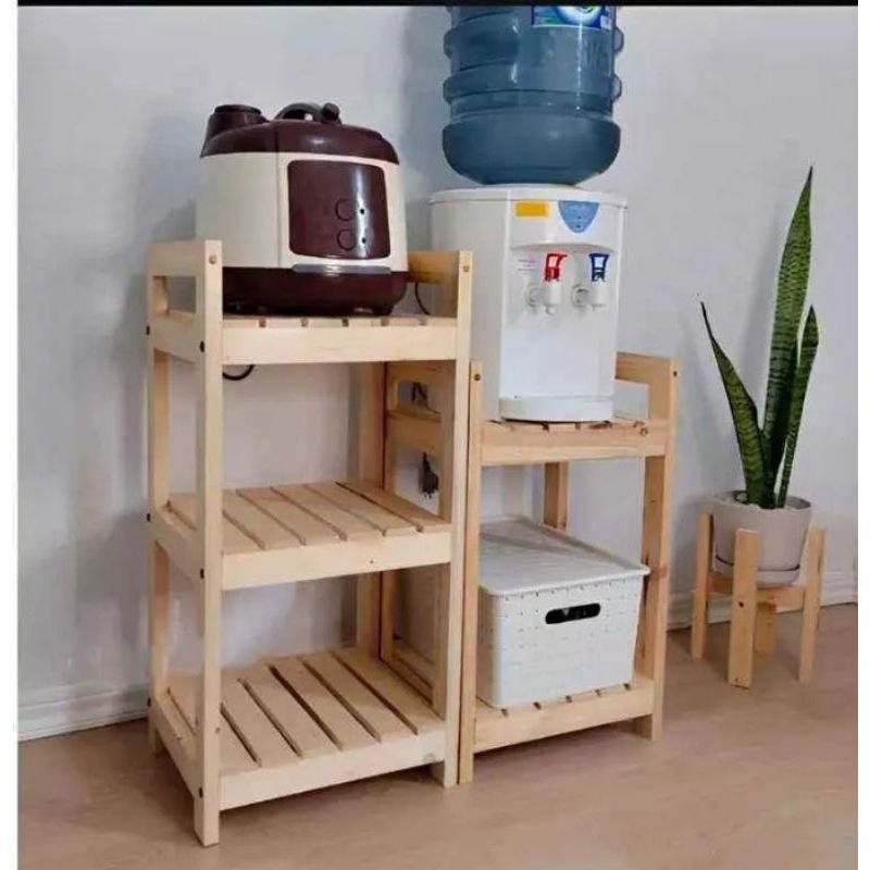 Multipurpose Stacking Rack 3-level Dispenser Rack Gallon Table ...