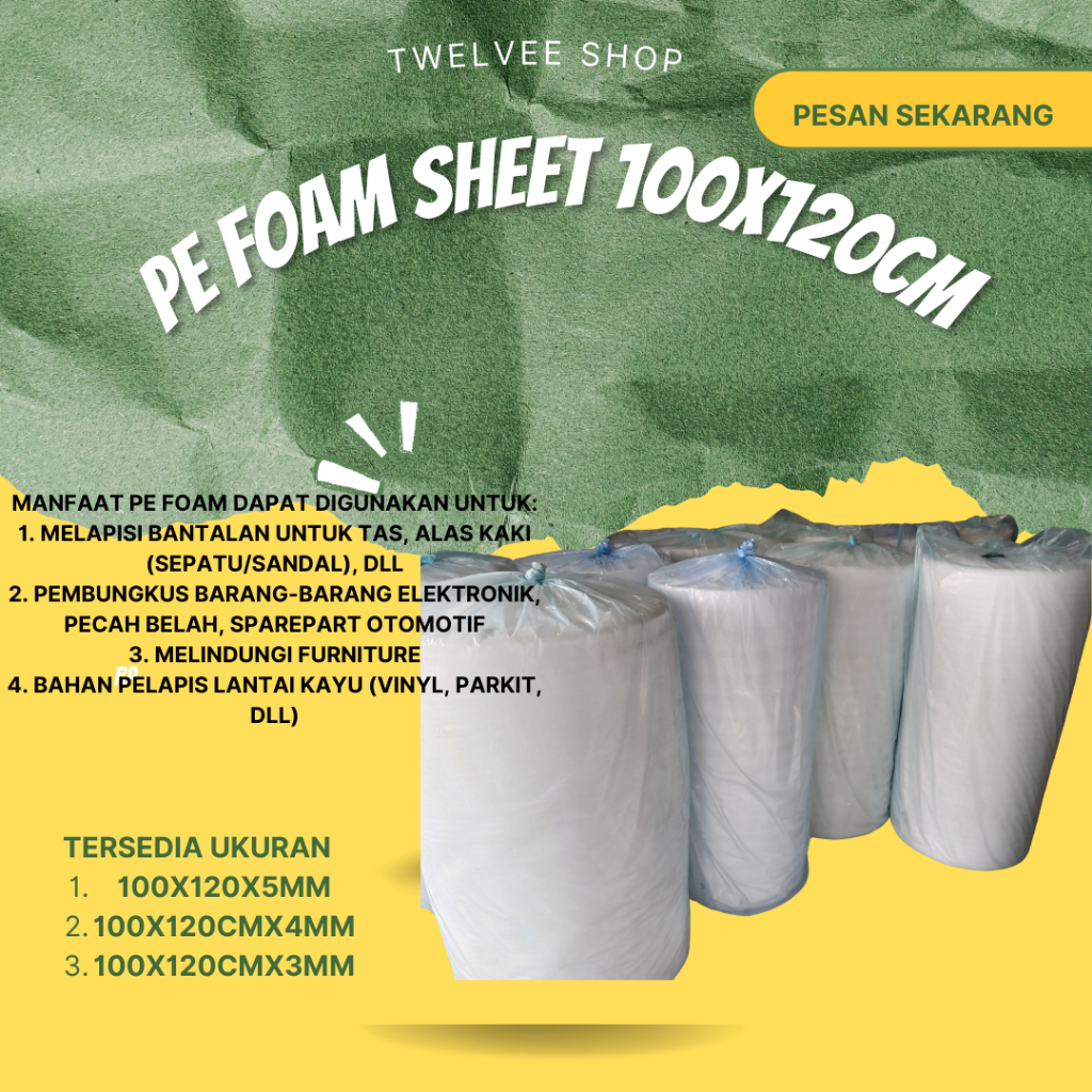 Foam packing PE Foam Sheet 3mm,4mm, 5mm x 120cm x 100cm Foam packing ...
