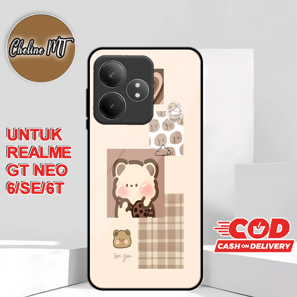 CELINE CASE ( FF 15 ) Sofcase Glossy Untuk Realme GT 6 l GT 6T l GT NEO ...