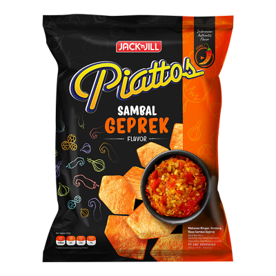 Piattos Snack Potato Sambal Geprek / Roast Beef 120 g | Shopee Philippines