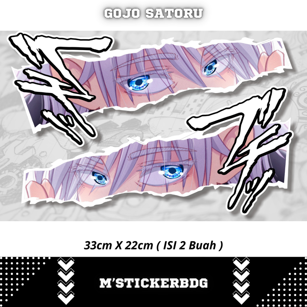 MATA Sticker Print Cutting Sticker all type Motorcycle Eye motif Anime ...